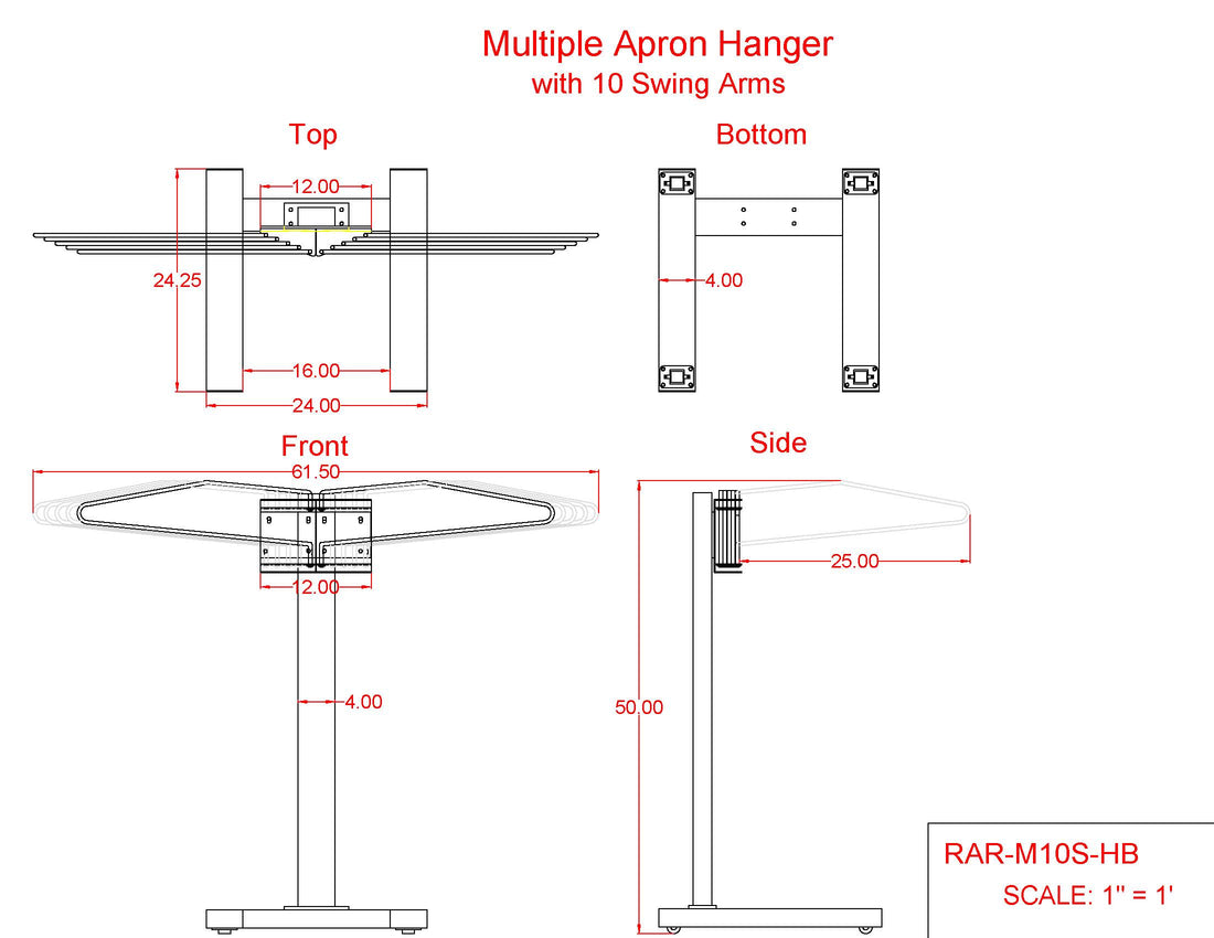Mobile Swing Arm Rack – Rad X-Ray